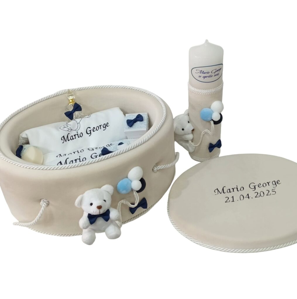 Set Botez Complet Personalizat Ursulica • Livrare 5-7 zile